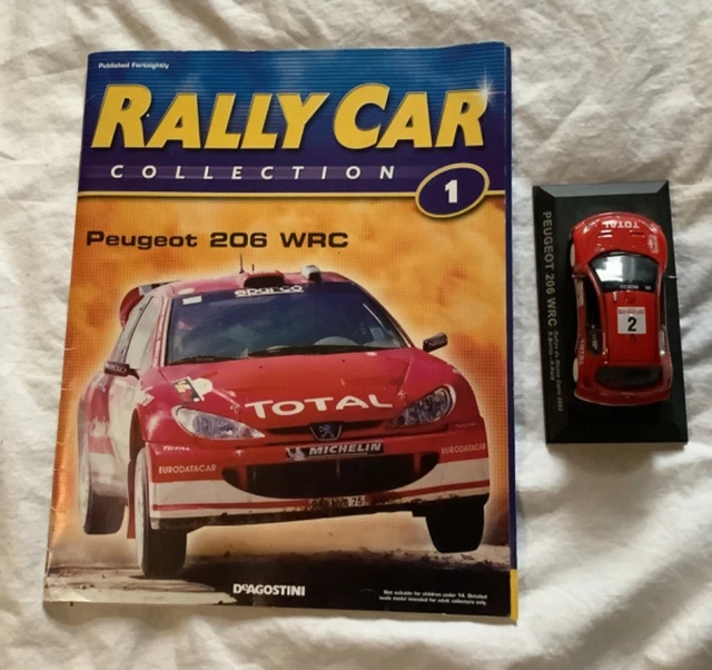 DEAGOSTINI RALLY CAR Collection Magazine Issue 1 - With Model Car ! £10 ...