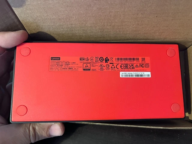 LENOVO 40AY THINKPAD docking station universale USB-C 5D21B41471 ...