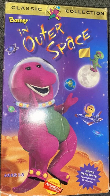 BARNEY - BARNEY in Outer Space (VHS, 1998) £8.96 - PicClick UK