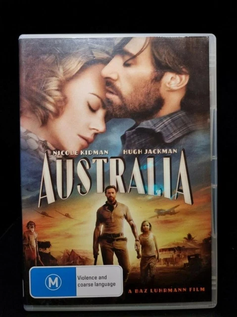 AUSTRALIA DVD ACTION Nicole Kidman Hugh Jackman David Wenham Bryan ...