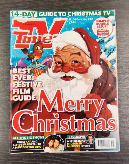 TV TIMES: 17-30 December 2005 - Christmas Special Double Issue (England) £20.00 - PicClick UK