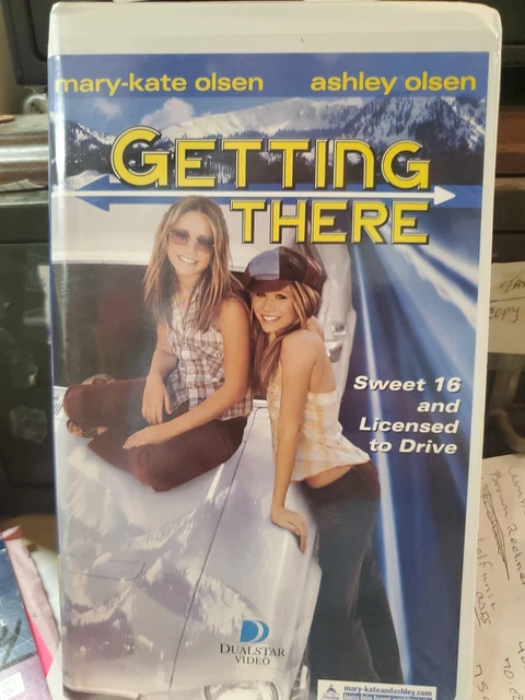 MARY-KATE & ASHLEY Olsen Twins Getting There VHS Tape Movie Clamshell £ ...