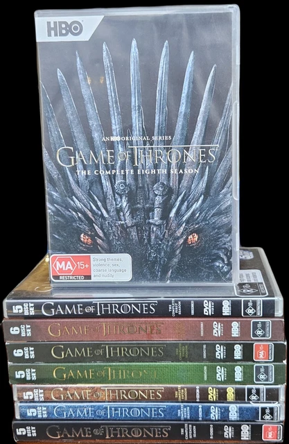 GAME OF THRONES The Complete Series Season 1-8 DVD Region 4 * Free Fast Despatch $79.99 ...