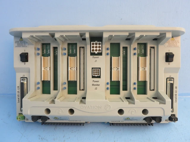 OVATION PROCESS CONTROL Base Assembly 5X00225G01 PLC Westinghouse ...