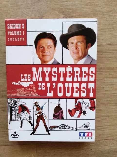 DVD SÉRIE TV Les mystères de l'ouest intégrale saison 3 (partie 1, 12 ...