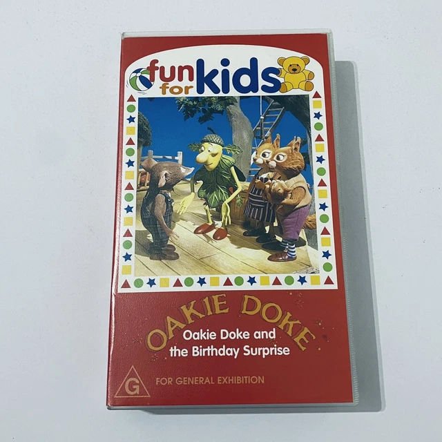 OAKIE DOKE VHS 2000 Children’s TV Show Fun for Kids Rare ABC Kids Video ...