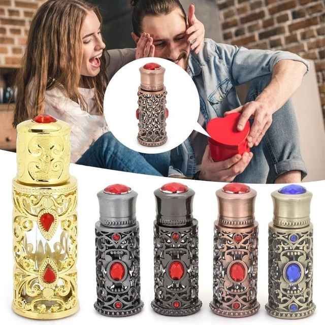 PORTABLE EMPTY CONTAINER Perfume Bottles Split Bottle Essential Oil ...