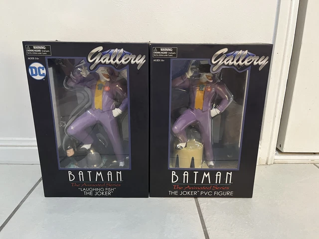 &BATMAN TAS LAUGHING Fish Joker & Animated Series Joker Collectible ...