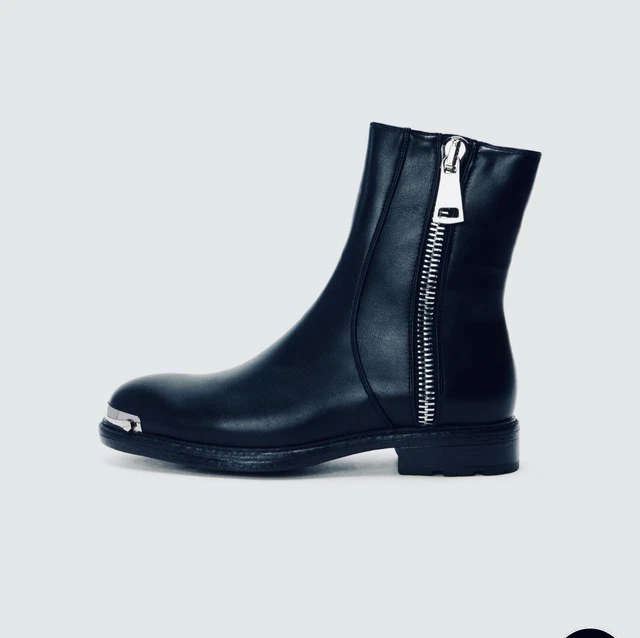 KOI FOOTWEAR REGICIDE Classic Ankle Boots - Black Size UK9 EU43 BNIB £ ...