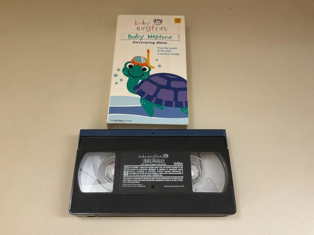 BABY EINSTEIN BABY Neptune Discovering Water VHS Tape w/Original Box ...