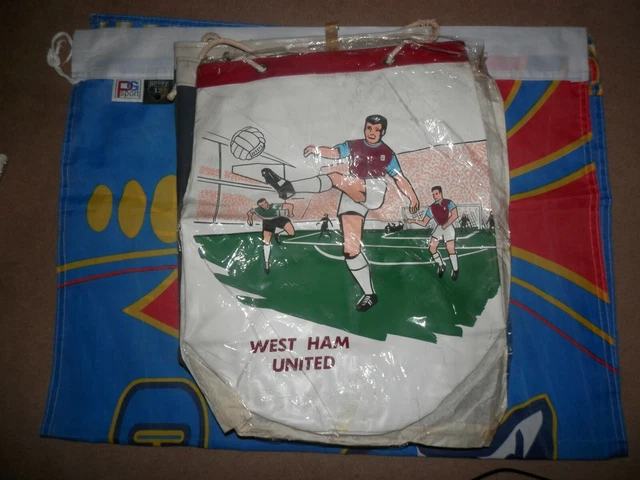 WEST HAM UNITED Child's Rucksack Backpack School Bag 1960s Lanchester ...