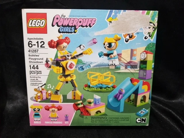 LEGO THE POWERPUFF Girls Bubbles Playground Showdown 41287 Building Kit ...