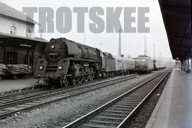 35MM NEGATIVE DR East Germany Railways Steam Loco 01 0534 c1972 ...