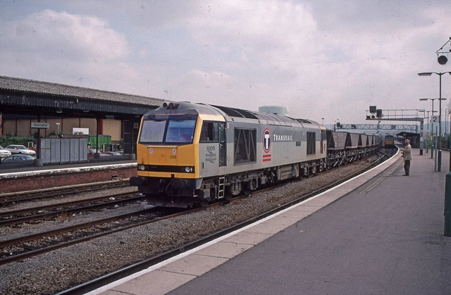 ORIG. 35MM RAILWAY Slide Class 60 60015 Gloucester 30 8 95 And ...