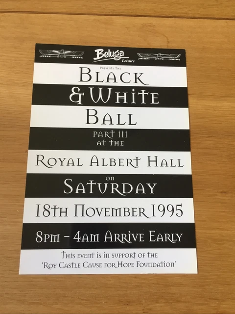 BELUGA: RAVE/CLUB FLYER (royal Albert Hall) 18/11/95 EUR 4,59 - PicClick IT