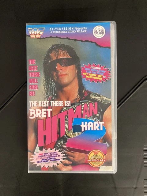 (WWE) WWF BRET Hitman Hart 2 VHS *RARE* WrestleMania £6.99 - PicClick UK