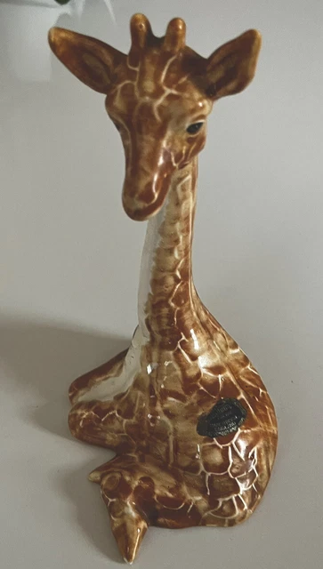 GIRAFFE TRENTHAM ART Ware Made In Devon Giraffe 22cm Tall £10.00 ...