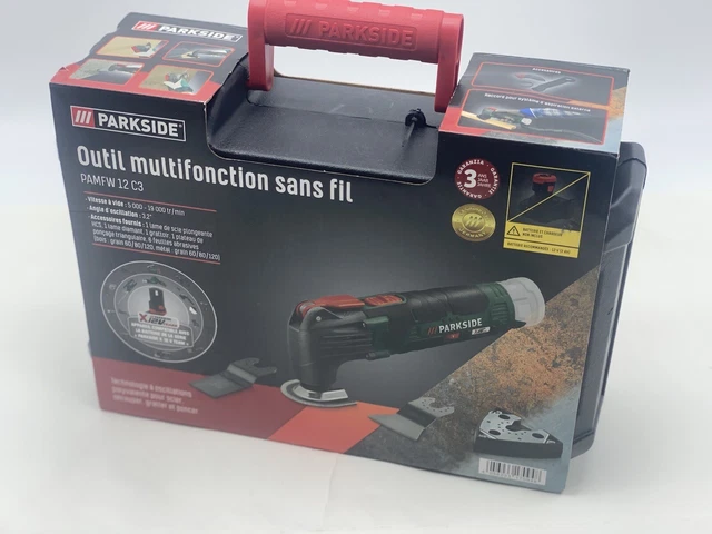 PARKSIDE® OUTIL MULTIFONCTIONS sans fil 12 V sans batterie ni chargeur ...