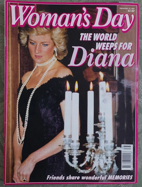 AUSTRALIAN MAGAZINE WOMAN'S Day, 15 September 1997, Diana, Princess of ...