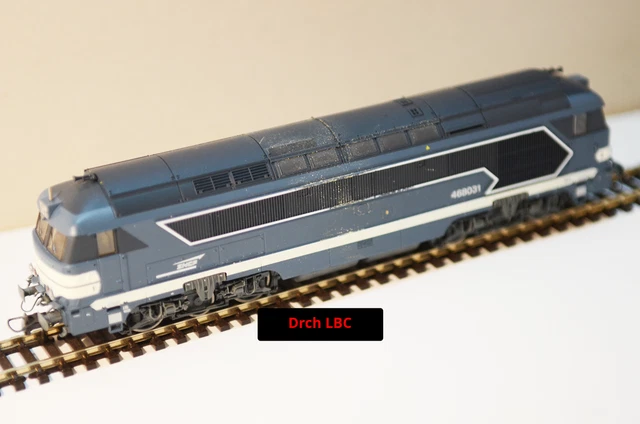 LOCOMOTIVE BB 68000 diesel AIA 468031 SNCF - Roco 63466 - Fret corail ...
