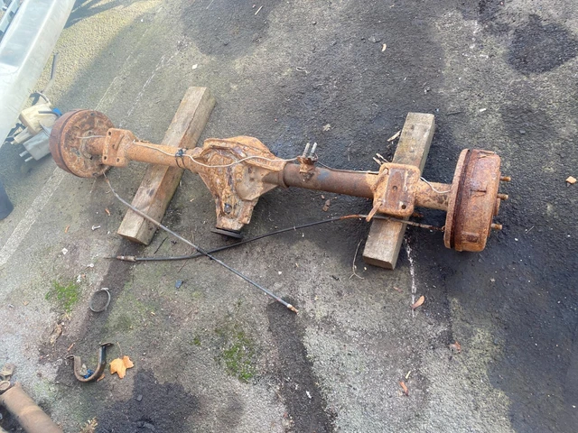 FORD TRANSIT MK6 Rear Axle Diff 2.4 Tddi Tdci Rwd 5 Studs 5 Speed ...