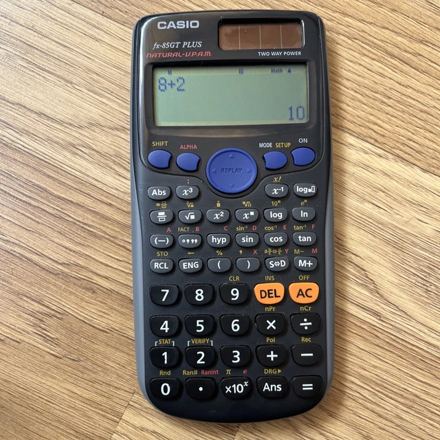 CASIO FX-85GT Plus Scientific Calculator - Black (no Cover) £9.99 ...