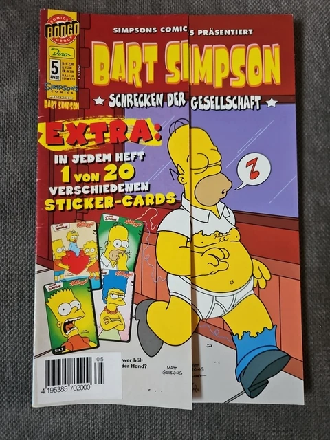 BART SIMPSON COMIC Heft Nr. 5 Die Simpsons Comics Hefte Horror-Show Horrorshow EUR 2,22 ...