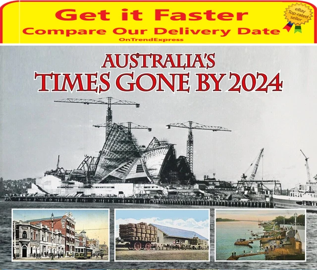 2024 AUSTRALIA'S TIMES Gone By 12 Months A4 Wall Calendar 297 x 210mm ...