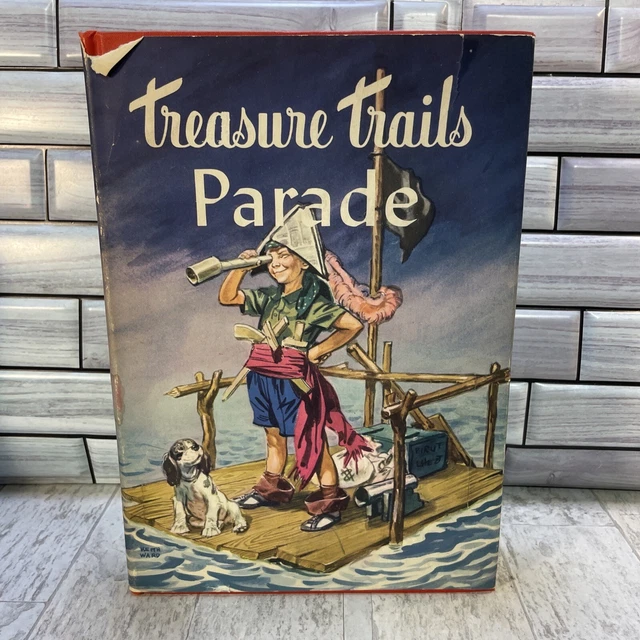 TREASURE TRAILS (MAGAZINE) PARADE Vintage Children's Book Poems Stories ...