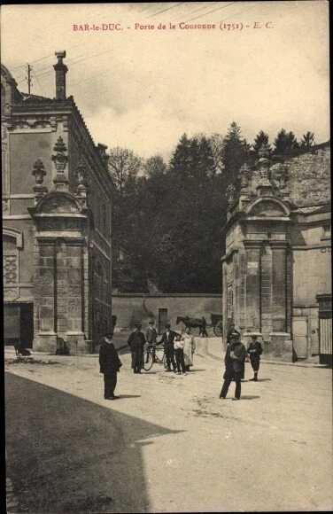 CARTOLINA BAR LE Duc Mosa, Tor der Krone - 3979961 EUR 6,00 - PicClick IT