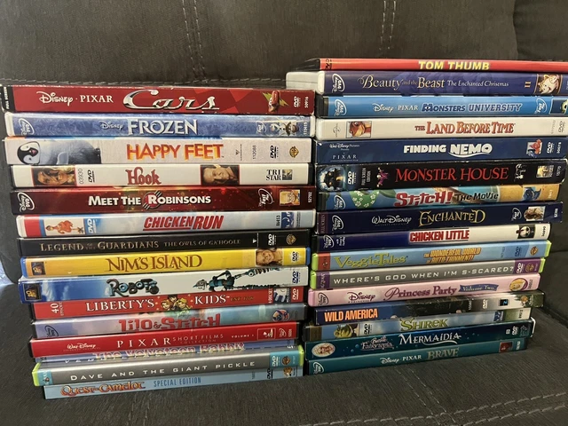 DISNEY DVD MOVIE Lot Of (29) Frozen, Finding Nemo, Hook And More! £39. ...
