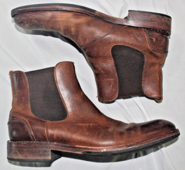 WOLVERINE 1000 MILE Ankle Boots Men's W00922 Chelsea Brown Leather 9 D ...