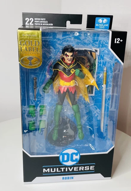 FIGURA DC MULTIVERSE Gold Label DC vs Vampires Robin 7"" exclusiva ...