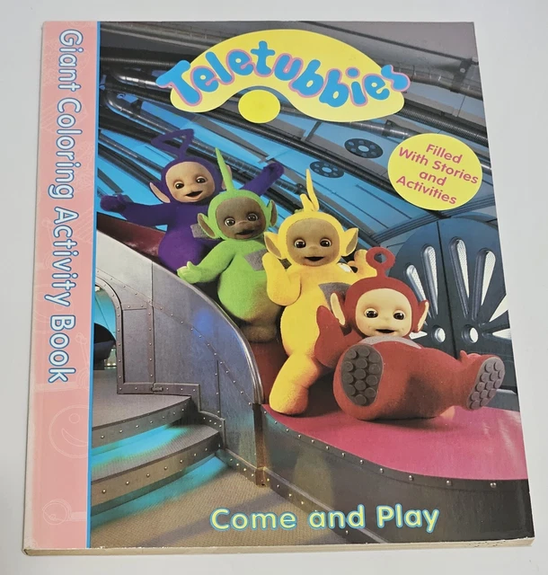 TELETUBBIES COME AND Play Coloring & Activity Book £7.92 - PicClick UK