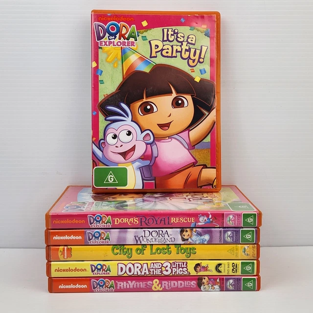 DORA THE EXPLORER 6-DVD Movie Bundle Collection Kids Children ...