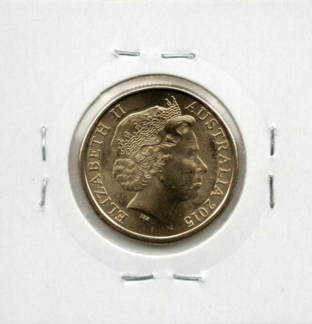 AUSTRALIAN: 2015 $1 100 Years Of Anzac Unc Coin In 2X2 Holder Low ...