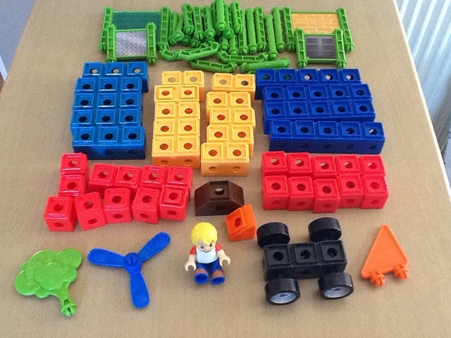 FISHER PRICE ~ TRIO BUILDING BLOCKS ~ 75 pieces £3.50 - PicClick UK