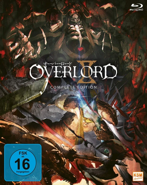 OVERLORD - COMPLETE Edition. Staffel.2, 3 Blu-ray (Blu-ray) Hino ...