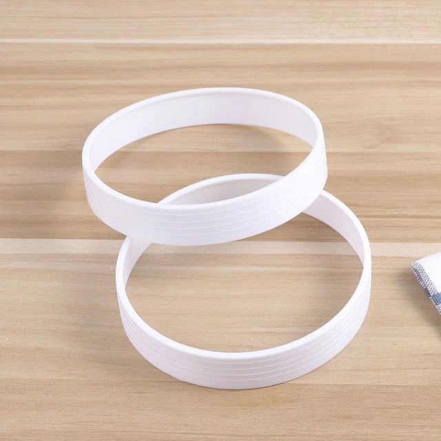 PUTTING CUP RINGS 2pcs White Plastic for Golf Green Training Aid £7.78 ...