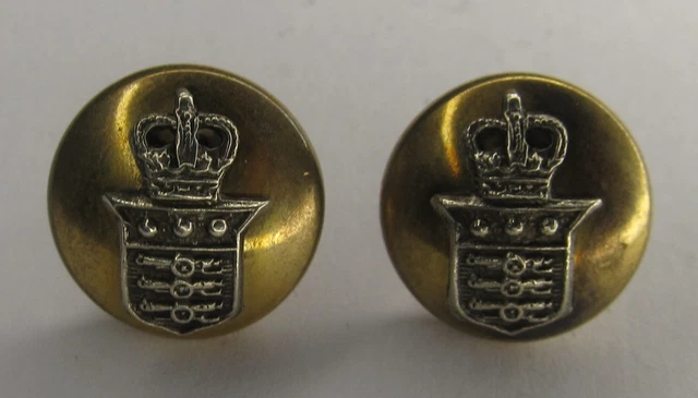 CAP HAT 2 Piece Military Buttons x2 British Royal Army Ordnance Corps ...