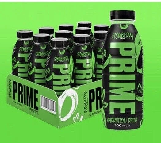 PRIME HYDRATION DRINK GLOWBERRY 500ml x 12 - 1 Case/Pack of 12 £49.99 ...