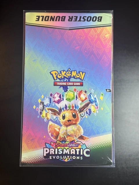 POKÉMON TCG PRISMATIC Evolutions Booster Bundle SEALED Case (10 Bundles ...