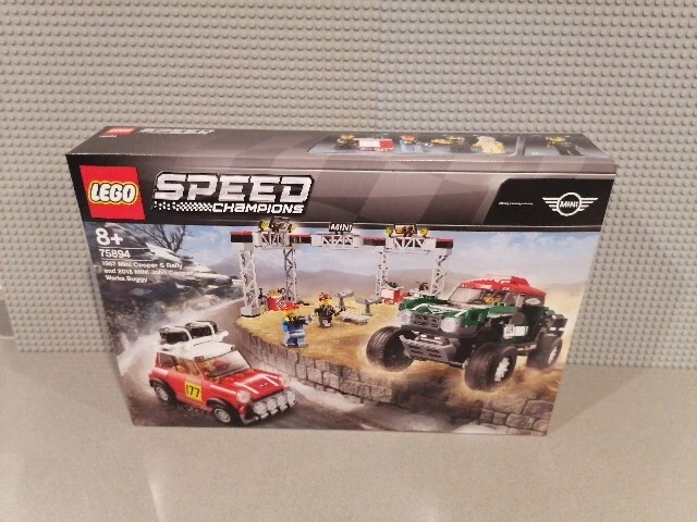 LEGO SPEED CHAMPIONS: 75894 1967 Mini Cooper S Rally e 2018 MINI John ...