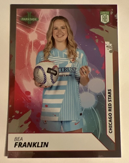 BEA FRANKLIN 2024 Parkside NWSL Volume 1 FEUILLE PARALLÈLE recrue #54 ...