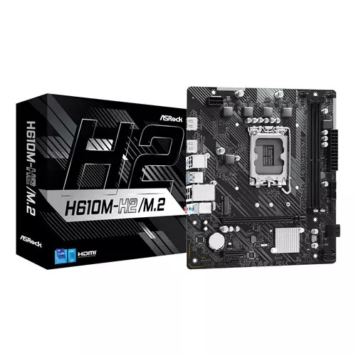 ASROCK H610M-H2/M.2 INTEL H610 LGA 1700 micro ATX £70.36 - PicClick UK