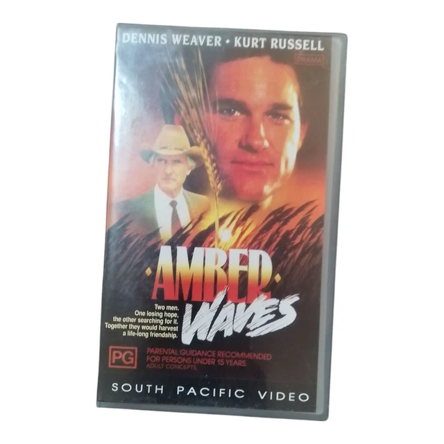 AMBER WAVES - 1980 Dennis Weaver Kurt Russell TV Movie Drama - RARE PAL VHS $55.00 - PicClick AU