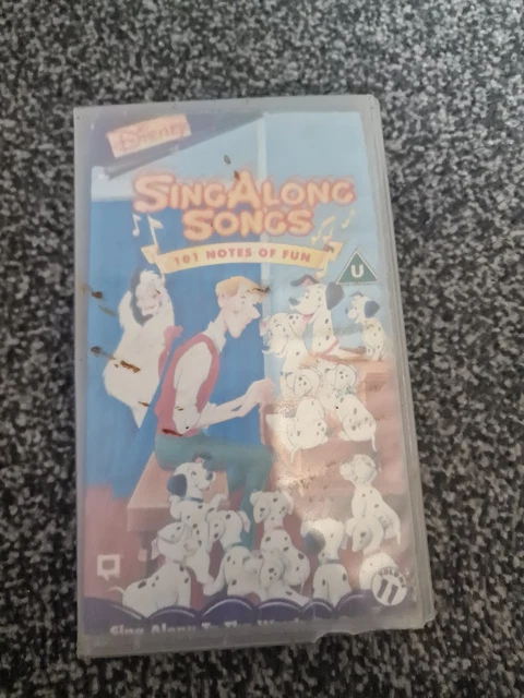 SING ALONG SONGS - 101 Notes Of Fun (VHS, 1995) £2.24 - PicClick UK