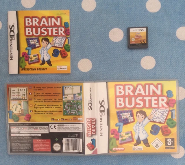 🌟BRAIN BUSTER🌟NINTENDO DS/LITE/DSI/XL/2DS/3DS🌟COMPLETE🌟FAST UK🇬🇧POSTAGE ...