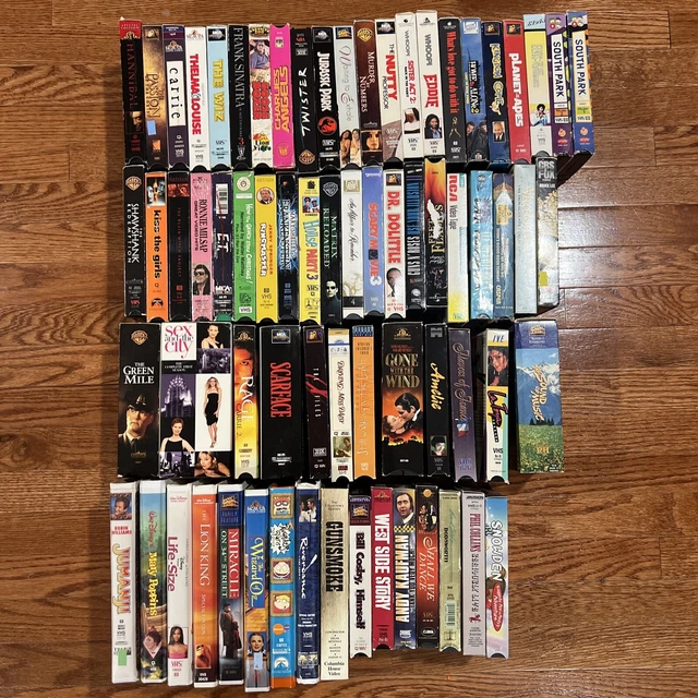 LOT OF 70+ VHS Tapes Tons Of Classics Action Horror Comedy Drama EUR 19 ...