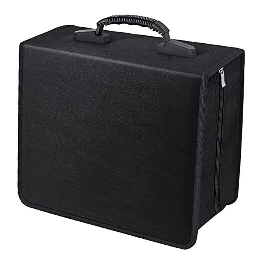 CD/DVD BINDER, CD DVD Case Holder Binder 400 Capacity CD/DVD White ...